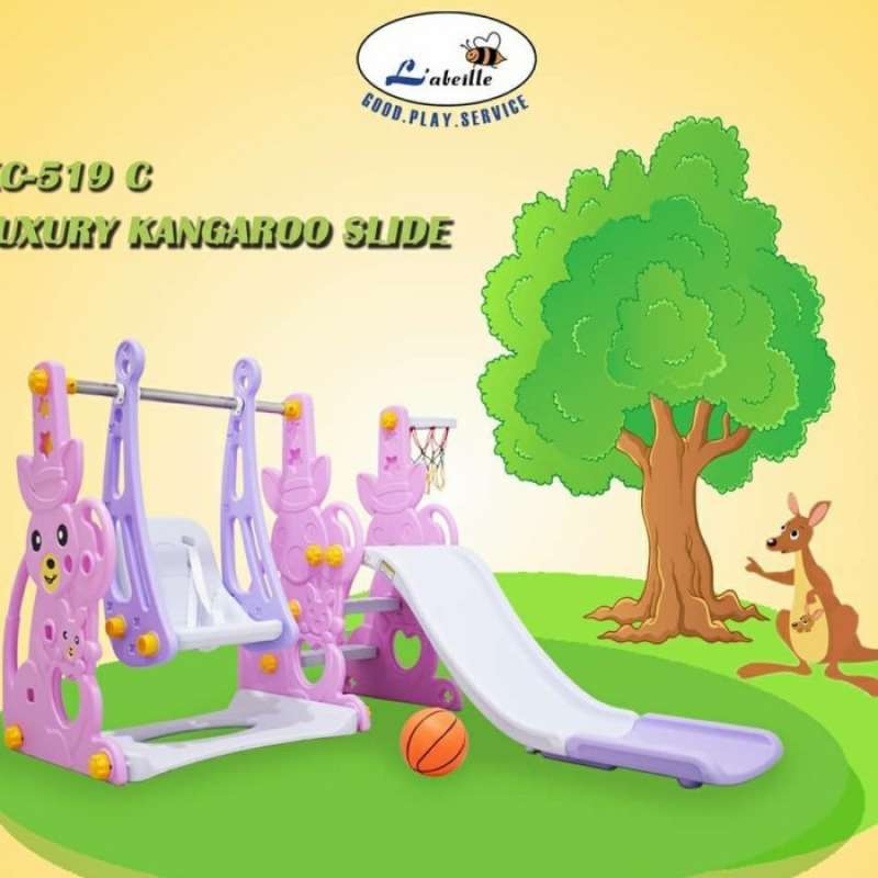 Jual Luxury Kangaroo Slide Labeille Perosotan Ayunan Kc 519C Slide Anak ...