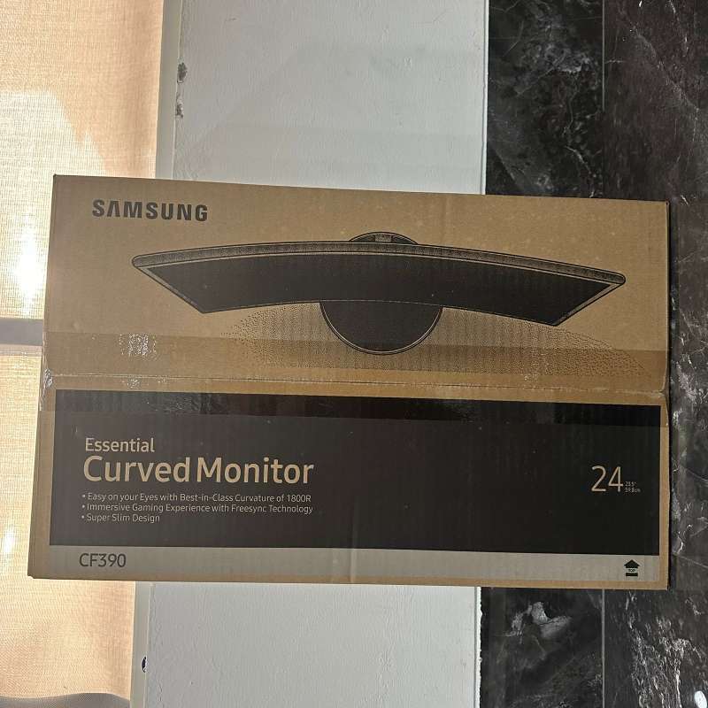 Jual CF390 CF 390 LED MONITOR SAMSUNG 24 INCH CURVED MONITOR di Seller ...