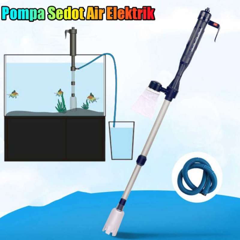 Promo Pompa Elektrik Penyedot Air Kotor Sedot Akuarium Pump Kuras ...