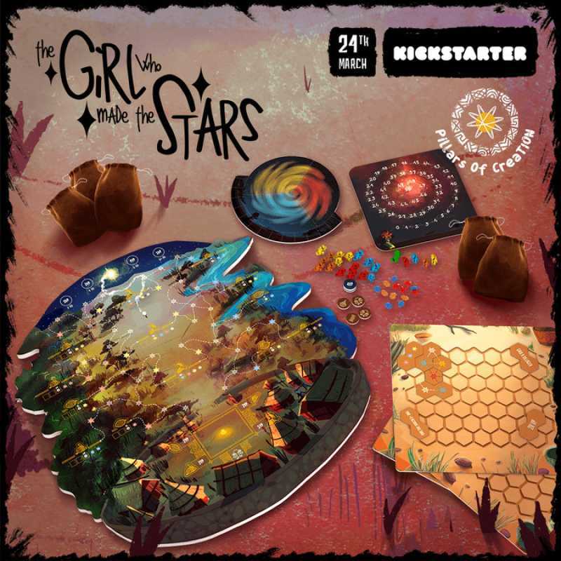 Promo Solani & The Girl Who Made The Stars Board Game | Boardgame ...