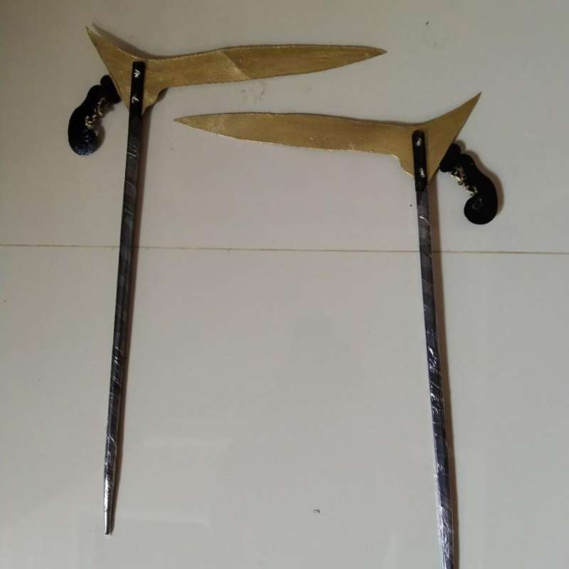 Jual wayang kulit keris cakil (35 cm) di Seller Manunggal jaya art ...