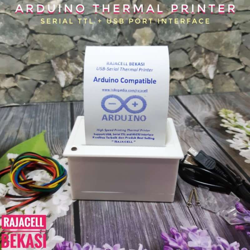 Promo Hh Speed 58mm Micro Embedded Receipt Thermal Printer For Arduino Diskon 21% Di Seller Sodi ...