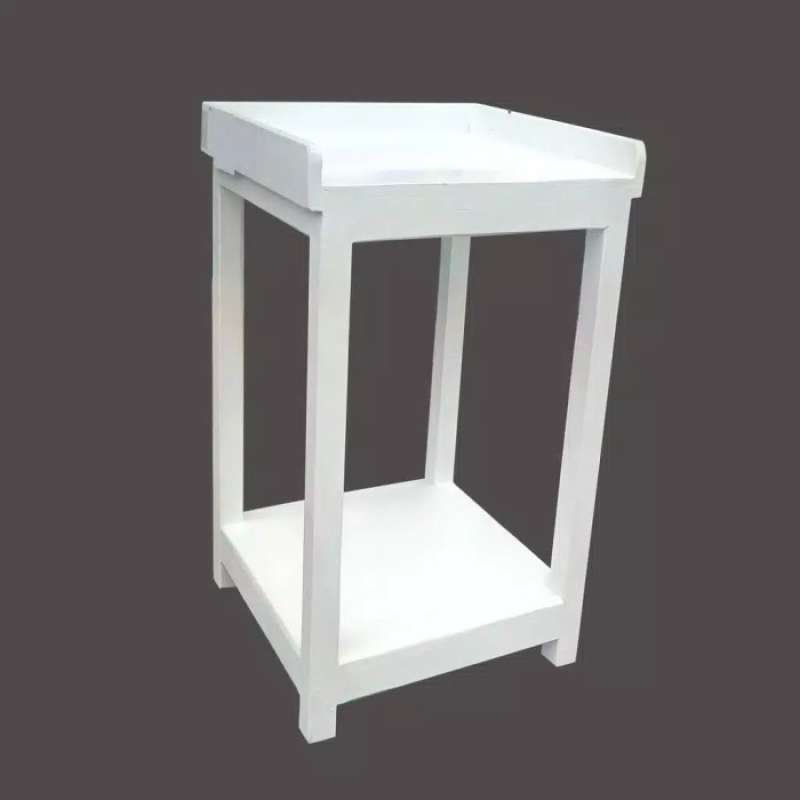 Jual Meja Dispenser 50 X 50 X 80 Warna Putih di Seller Jaya Raharja ...