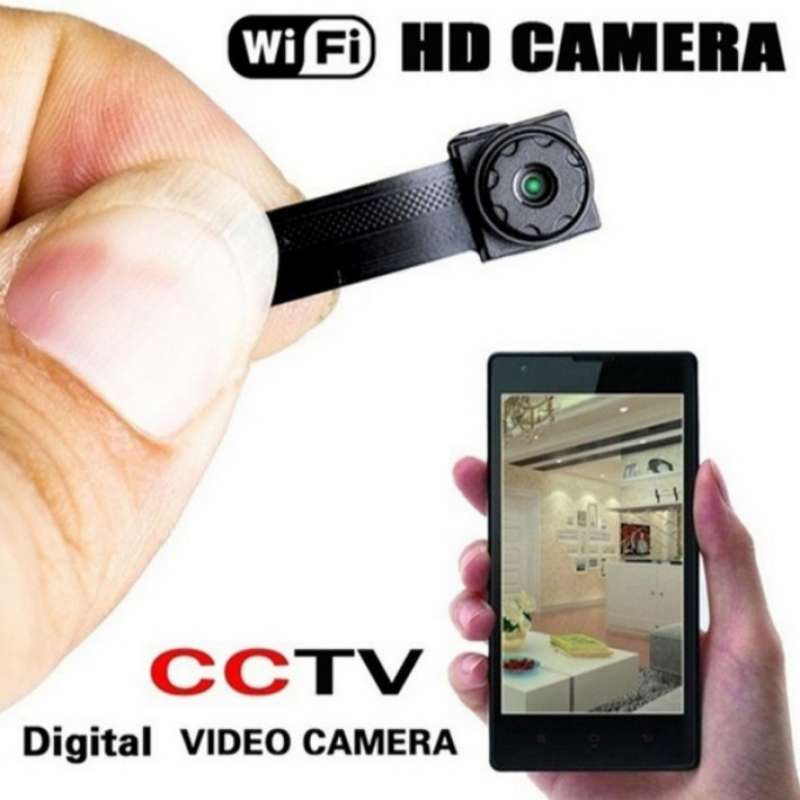 Jual CCTV IP CAM mini wifi spy cam kecil kamera tersembunyi 8mp FUll HD ...