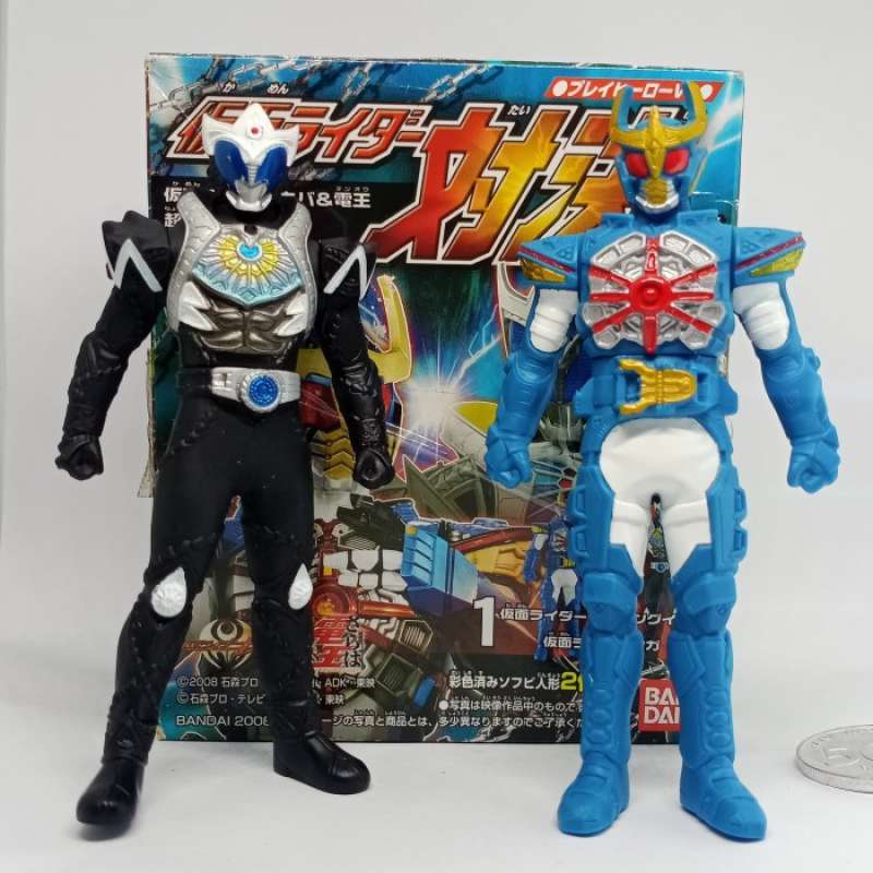 Promo Promo Kamen Rider Mini Figure Masked Rider Kiba Battle Den O ...