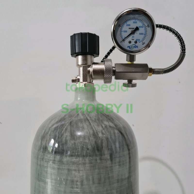 Promo Tabung Scuba Komposit Composite 9L lengkap regulator mano besar ...