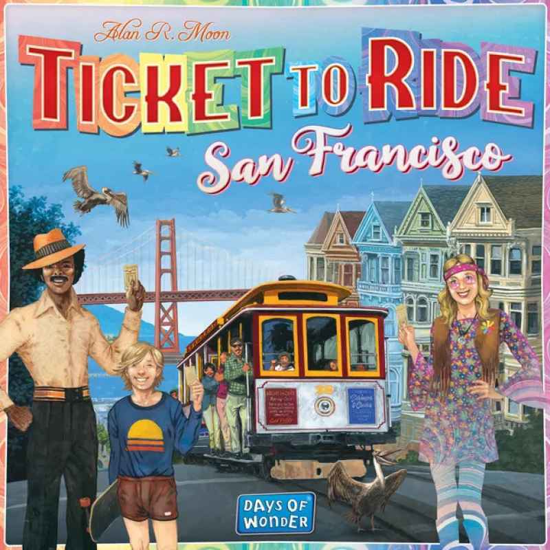 Jual Ticket to Ride: San Francisco Board Game di Seller Andalas Store ...