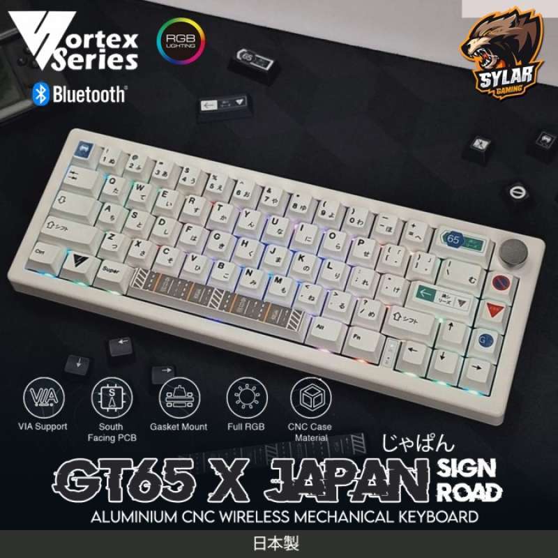 Promo vortex series gt65 / gt-65 japan sgn road wireless mechanical ...