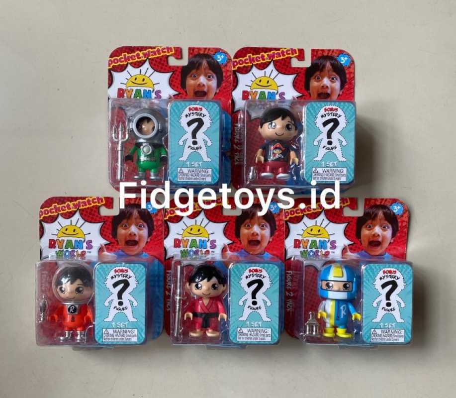 Promo Ryan's World Toys Figure Series 1 2 Pack / Ryan Toys / Mainan ...