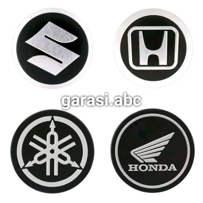 Jual Stiker Emblem Badge Body Besi Honda Suzuki Yamaha Motor Mobil ...