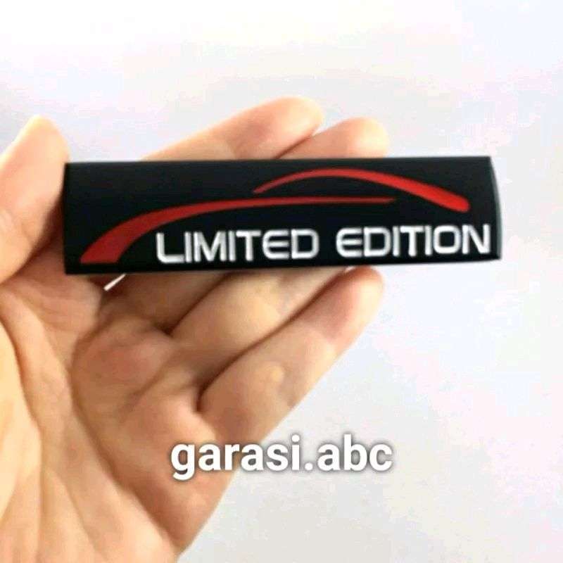 Jual Stiker Emblem Badge Body Limited Edition Timbul 3D Sticker Tulisan ...