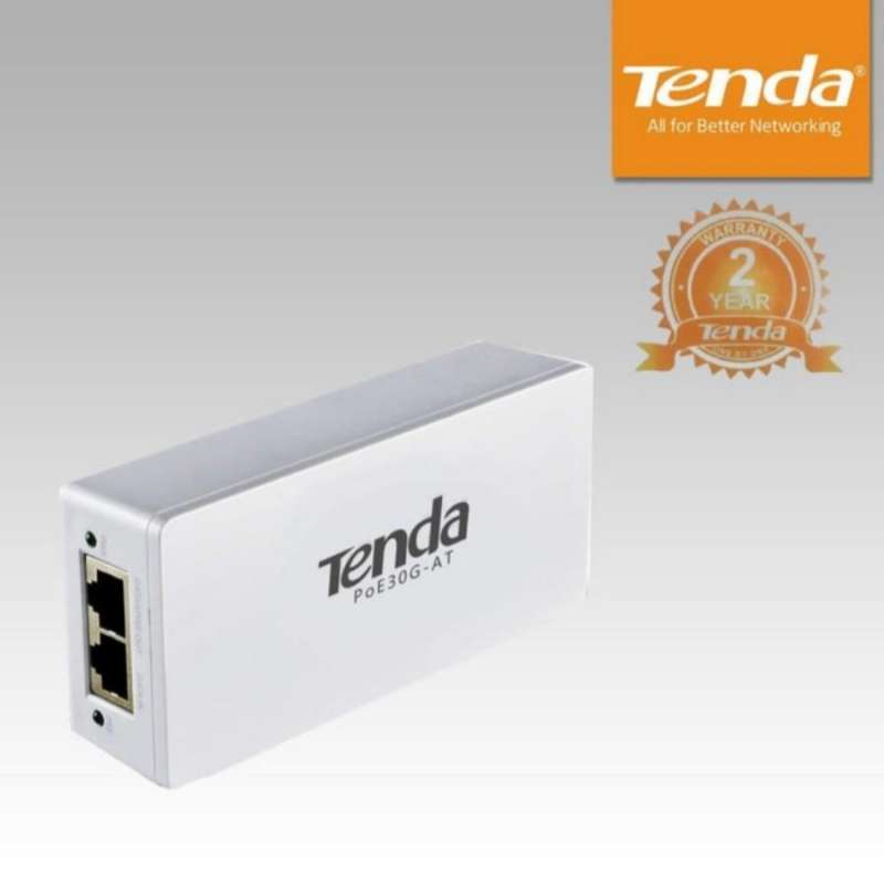 Jual Tenda PoE30G-AT PoE Injector delivers up to 30w output Power di ...