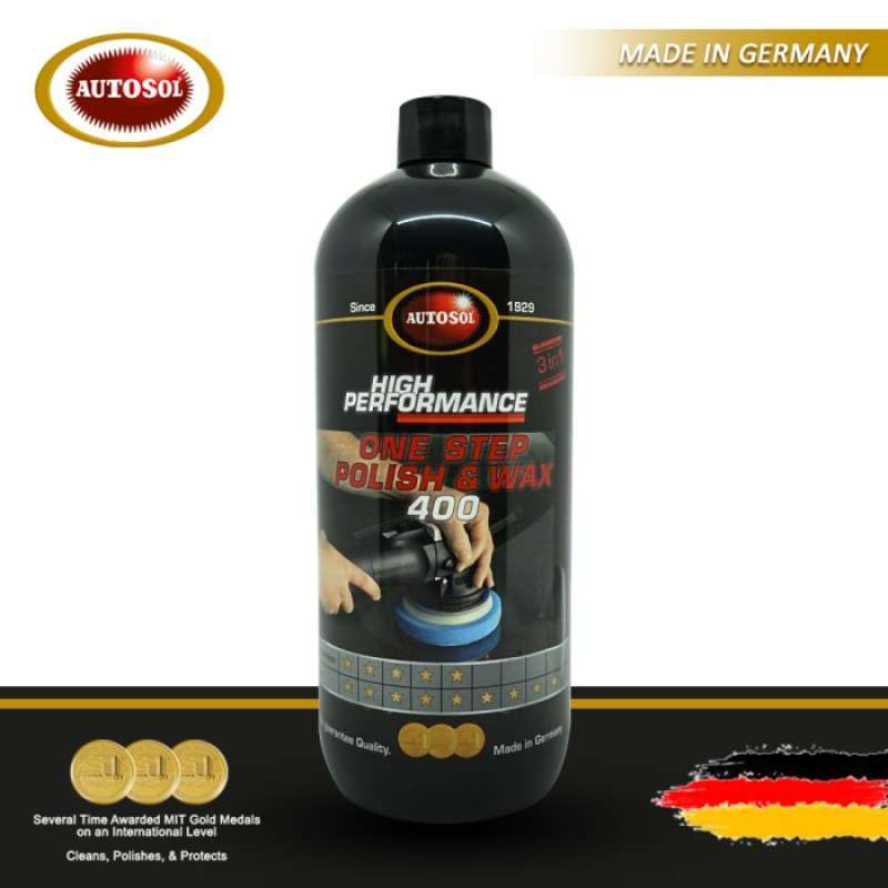 Jual Autosol High Performance One Step Polish & Wax 400 1000ml, Poles ...