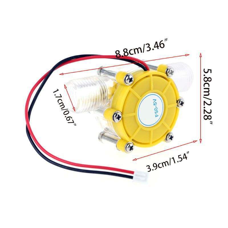 Promo Pcf Pompa Air Mini Dc 5v / 12v / 80v 10w Konversi Aliran Turbin ...