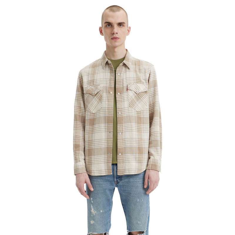 Jual Levi's® Men's Relaxed Fit Western Shirt (a1919-0028) - Xs Di ...