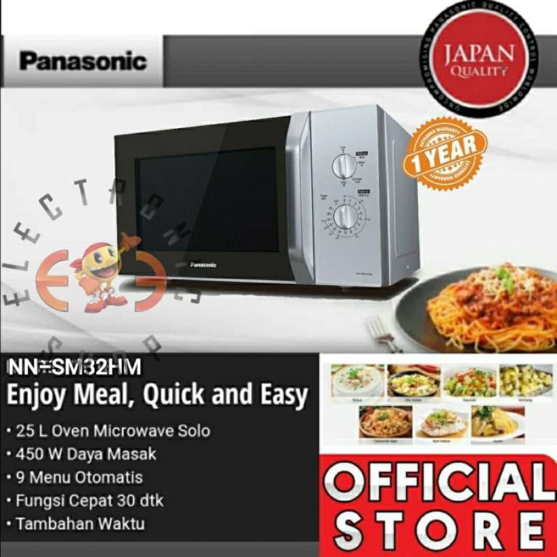 Promo Panasonic Nn Sm32hm - Microwave Oven 25 L - Low Watt Diskon 23% ...