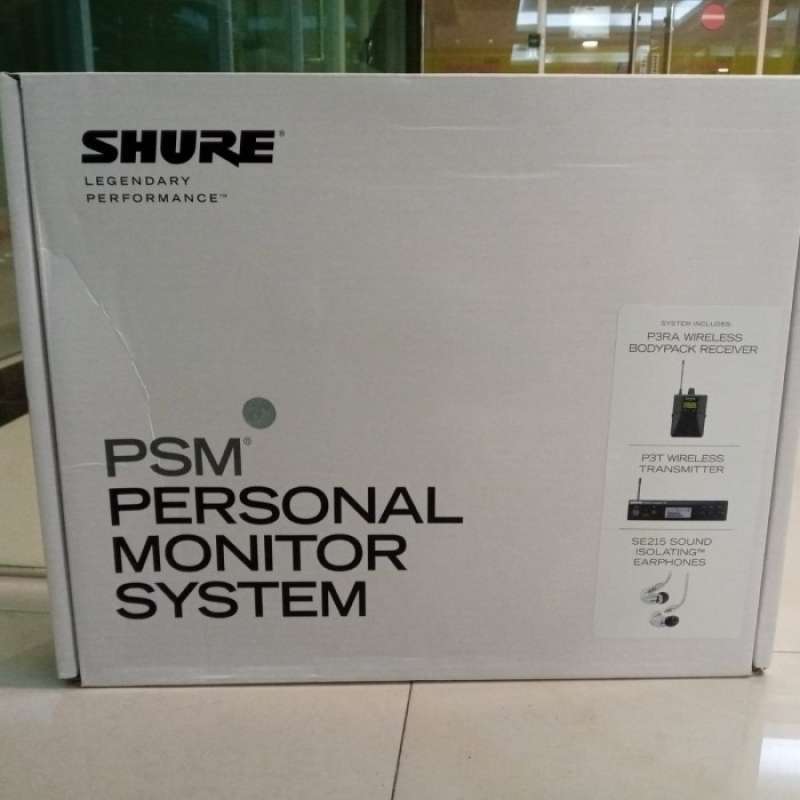Jual Shure Psm300 In Ear Monitor System With Se215 di Seller Bankai ...