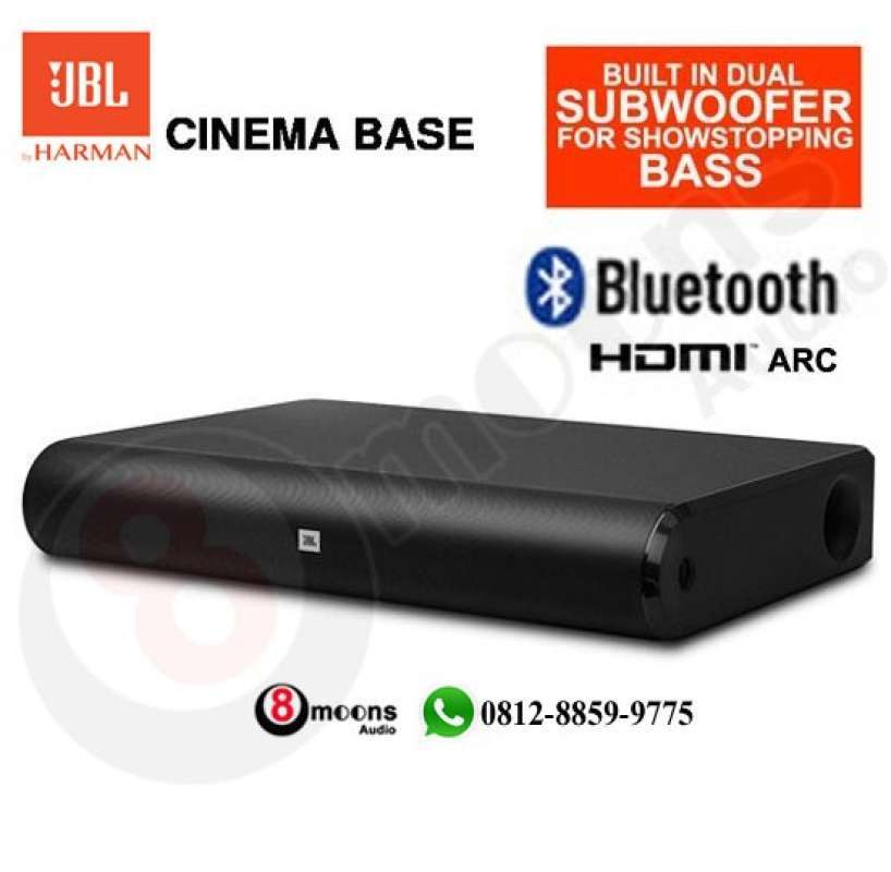 Promo Soundbar Jbl Cinema Base Built In Dual Subwoofer Diskon 23% di ...