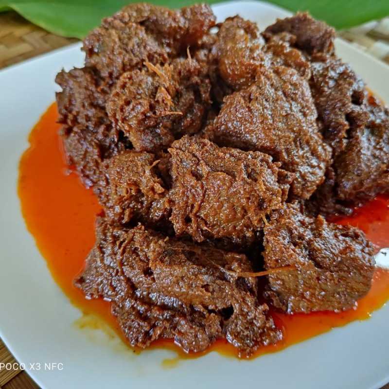 Jual Rendang Padang Rendang Daging Sapi Asli Rendang Frozen Food 500 Gr ...