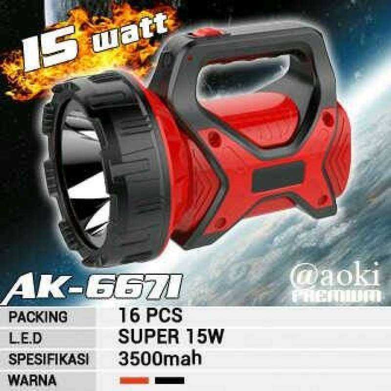 Promo Senter Jumbo Aoki Ak 6671 Diskon 26% Di Seller Jaya Abadi ...