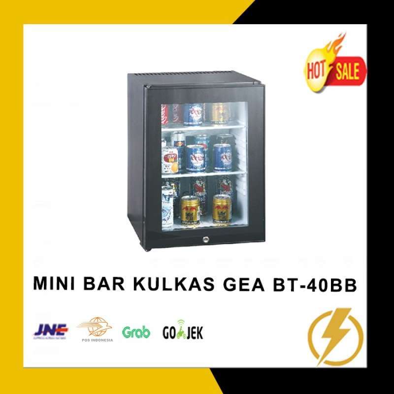 Promo Kulkas Mini Bar Gea Untuk Hotel 40 Liter 56 Watt - Bt 40 Bb ...