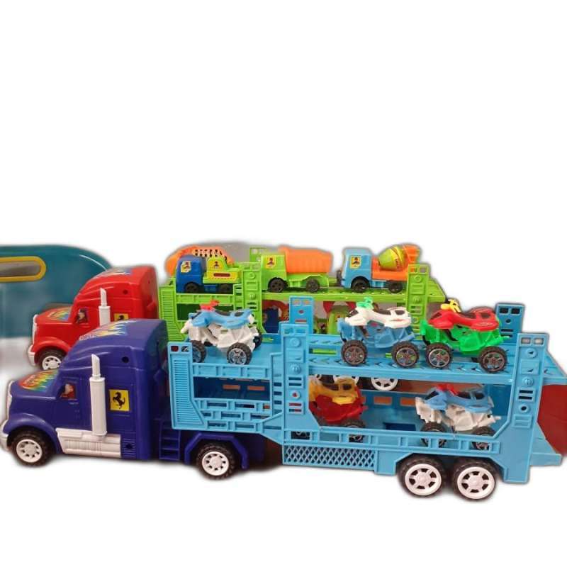 Jual Mainan Anak Container Isi Truck Dan Atv Di Seller Arfi Toys ...
