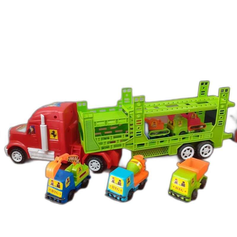 Jual Mainan Anak Container Isi Truck Dan Atv Di Seller Arfi Toys ...