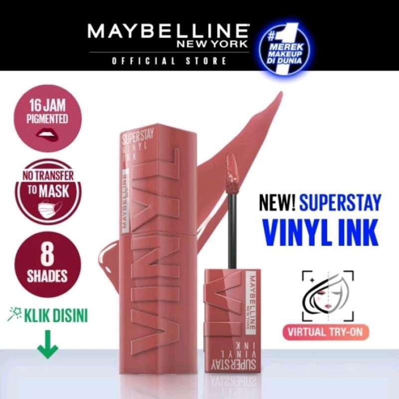 Jual Maybelline Superstay Vinyl Ink - Cheeky di Seller Zamoza Shop ...