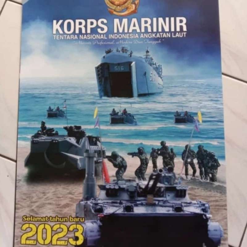 Promo Kalender Dinding Korps Marinir 2023 Terbaru Diskon 23% di Seller ...