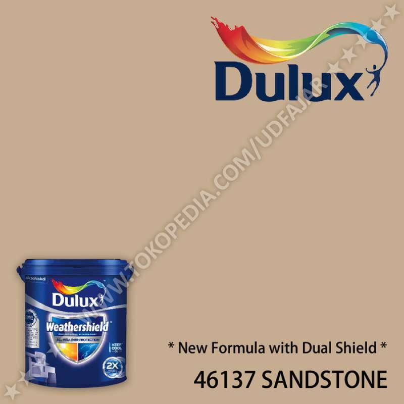 Jual Dulux Weathershield 46137 Sandstone - 2,5lt - Cat Tembok Eksterior ...