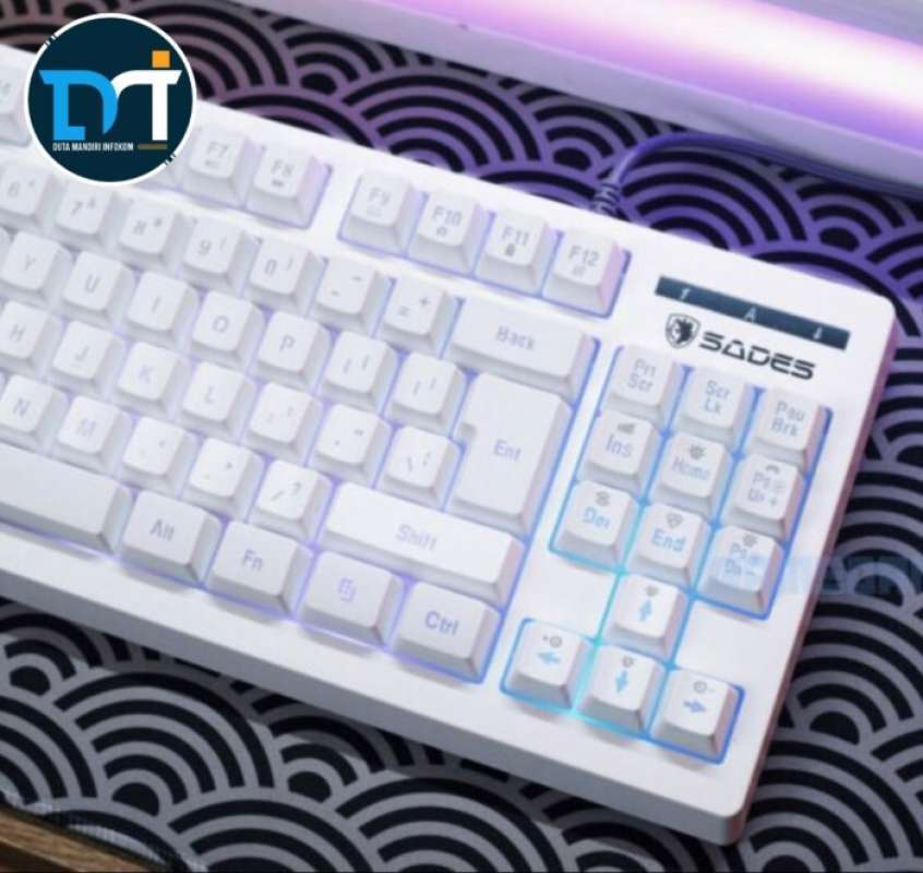Jual Sades Sabre - Tkl Rgb Membrane Backlight Gaming Keyboard Di Seller ...