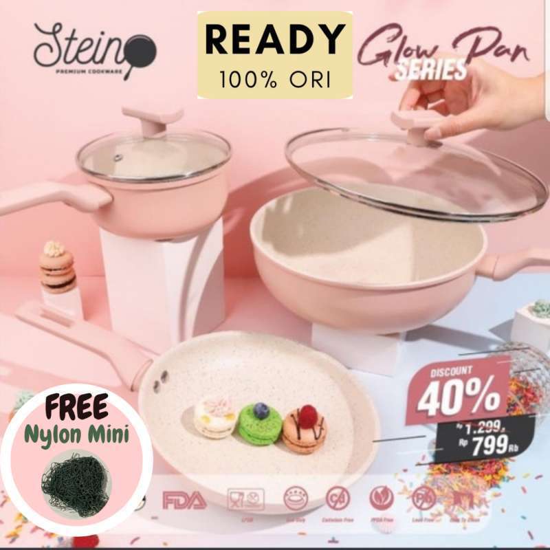 Promo Stein Cookware Glow Pan Series 5 in 1 ORI Diskon 3% di Seller ...