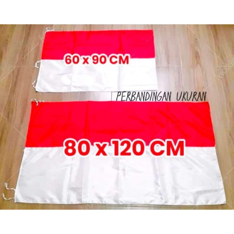 Jual Bendera indonesia Merah Putih Ukuran 120 X 80 Murah HUT RI 17 ...