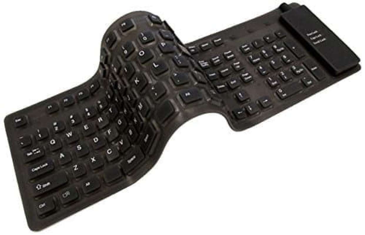 Promo KEYBOARD USB FLEXIBLE LENGKAP DENGAN NUMERIC PAD - Mulivariasi ...
