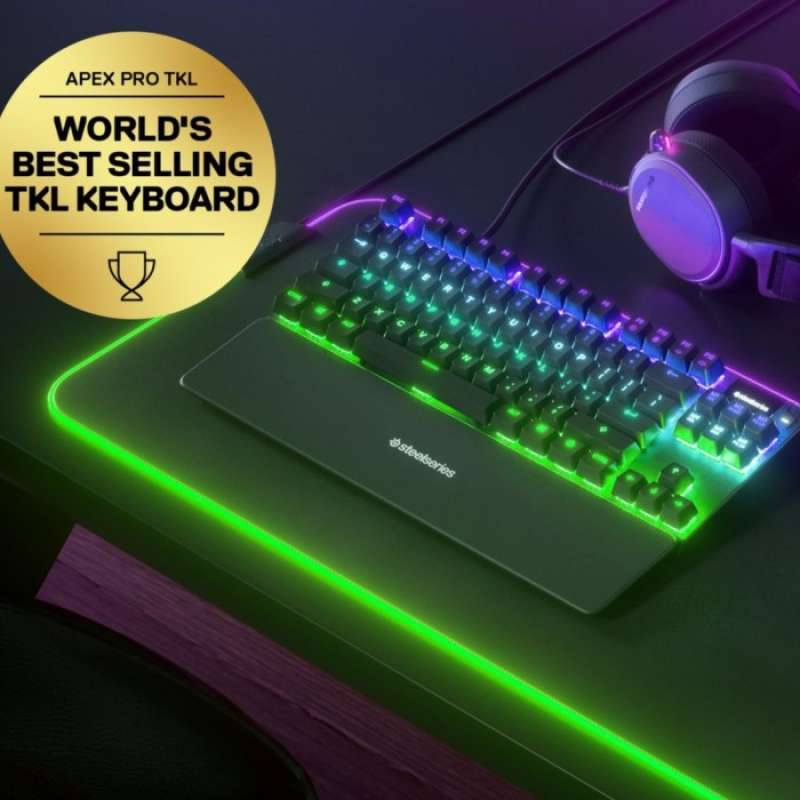 Promo STEELSERIES APEX PRO TKL TENKEYLESS RGB MECHANICAL GAMING ...