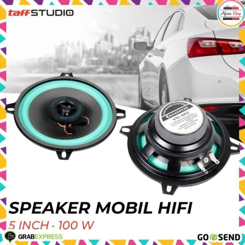 Promo Speaker Mobil 5 Inch Speaker Subwoofer Mobil Hifi 100w 1pcs ...