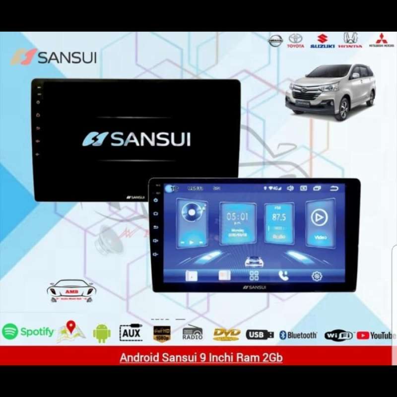 Promo Headunit Android - Sansui 9 Ram 2/16Gb | Head Unit Mobil, Tv ...