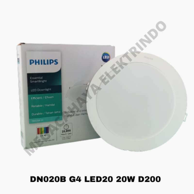 Jual Lampu Dowlight Philips Dn020b G4 Led20 20W 220-240v D200 Di Seller ...