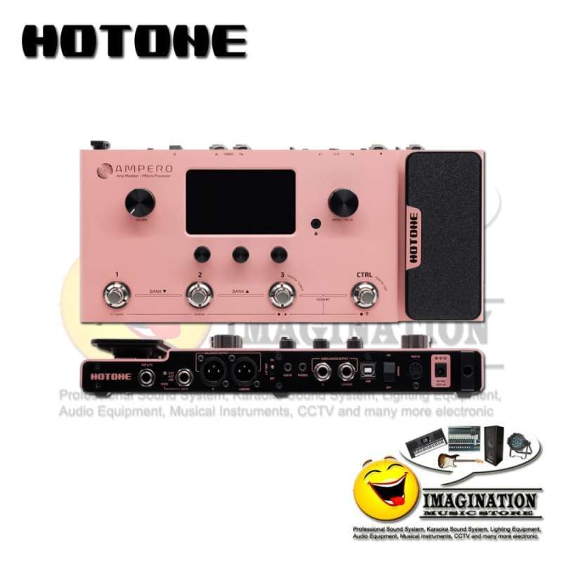 Jual Hotone Ampero Amp Modeler/ Effects Processor Limited Edition Pink ...