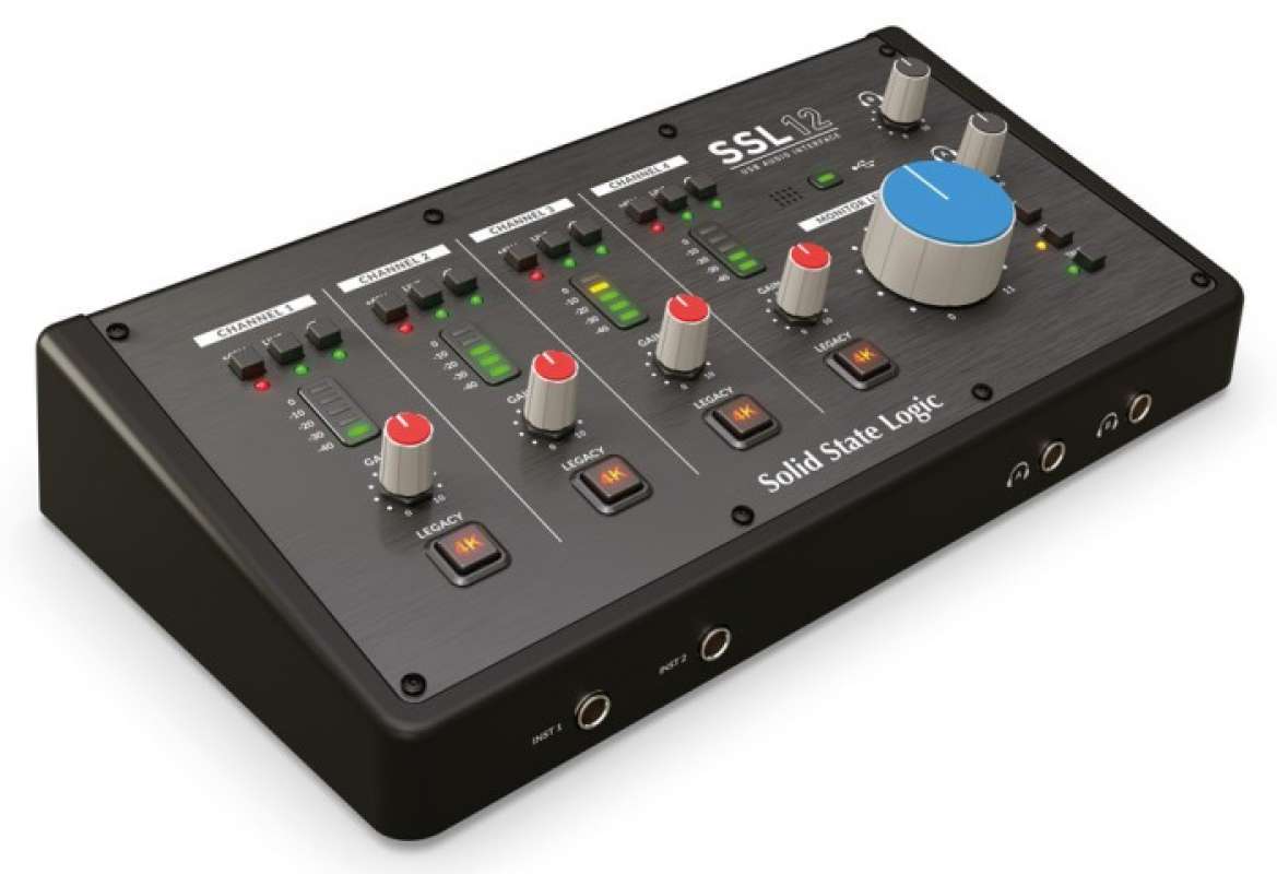 Jual Solid State Logic Ssl12 Ssl 12 Usb Audio Interface Soundcard ...