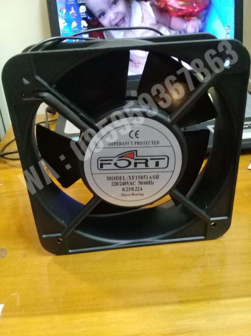 Promo Axial blower fan 6 220vac Fort XF15051ASH 6 inch kotak Diskon 23% ...
