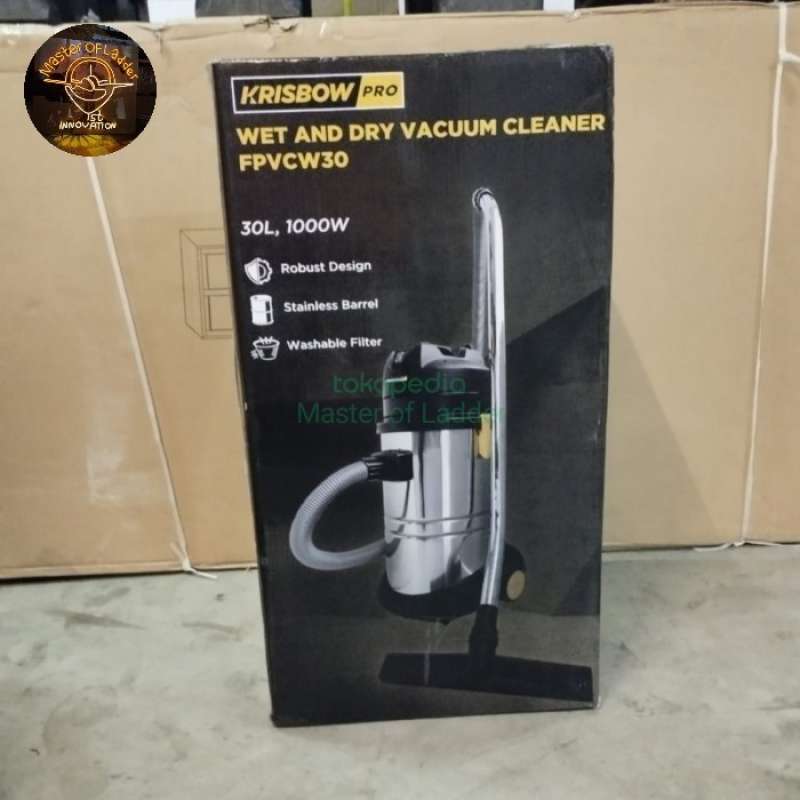 Promo Krisbow Vacuum Cleaner 30 Ltr Penghisap Debu Kering Dan Basah Diskon 23% di Seller Ruang ...