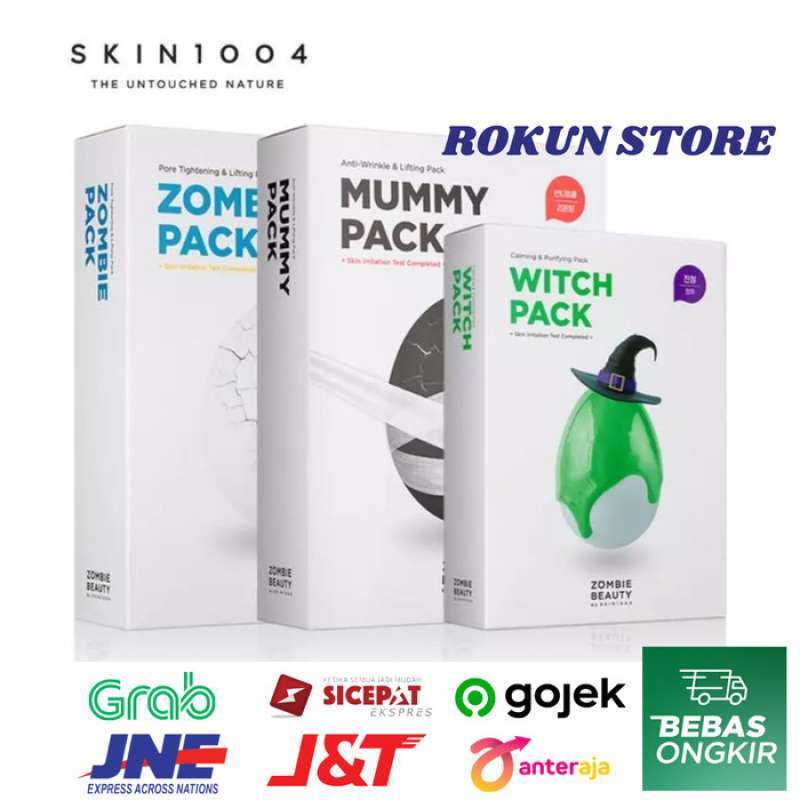 Promo SKIN1004 ZOMBIE BEAUTY - Zombie / Mummy / Witch Pack Diskon 23% di Seller Tunica Store ...