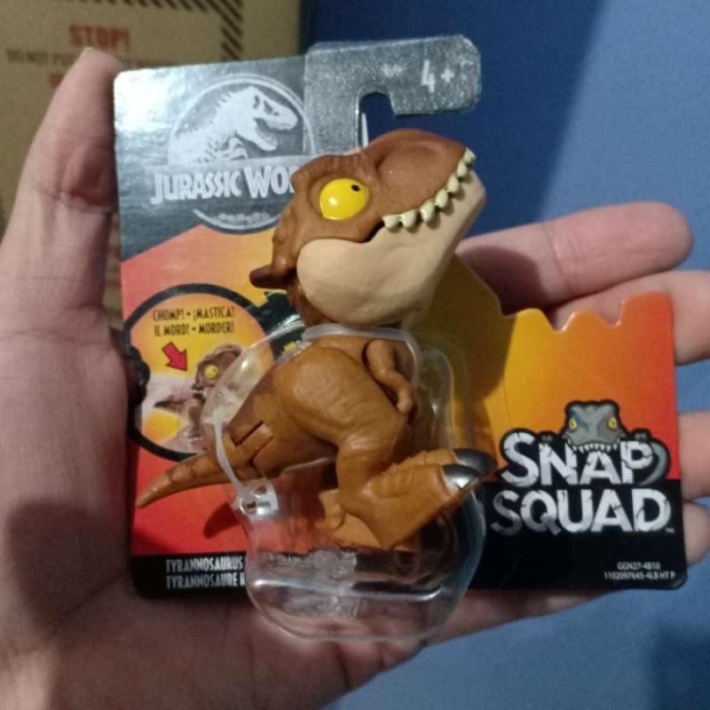 Jual Snap Squad Jurassic World Tyrannosaurus rex t-rex trex tyrex di ...