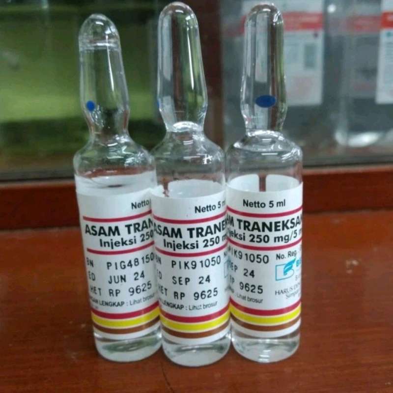 Jual Asam Traneksamat 250mg Injeksi Per Ampulan Original di Seller ...