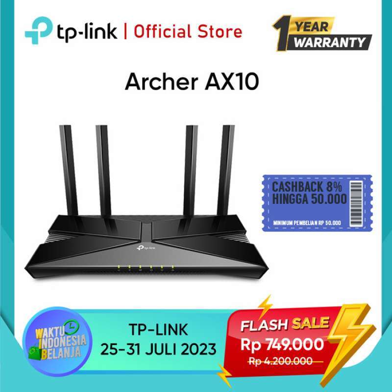 Promo Tp Link Archer Ax Ax Wi Fi Router Tplink Diskon Di Seller Sasptr Tegal Alur