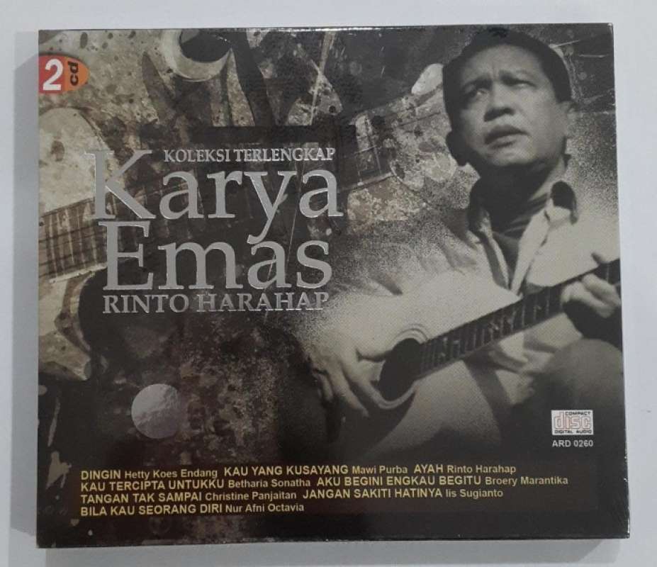 Promo CD RINTO HARAHAP - KOLEKSI TERLENGKAP KARYA EMAS ( 2 DISC ...