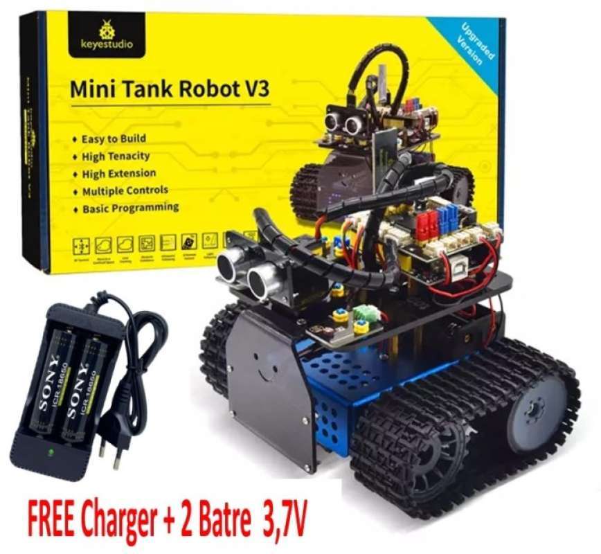 Promo Education Steam Diy Robot Car Arduino Kit Diskon 23% Di Seller ...