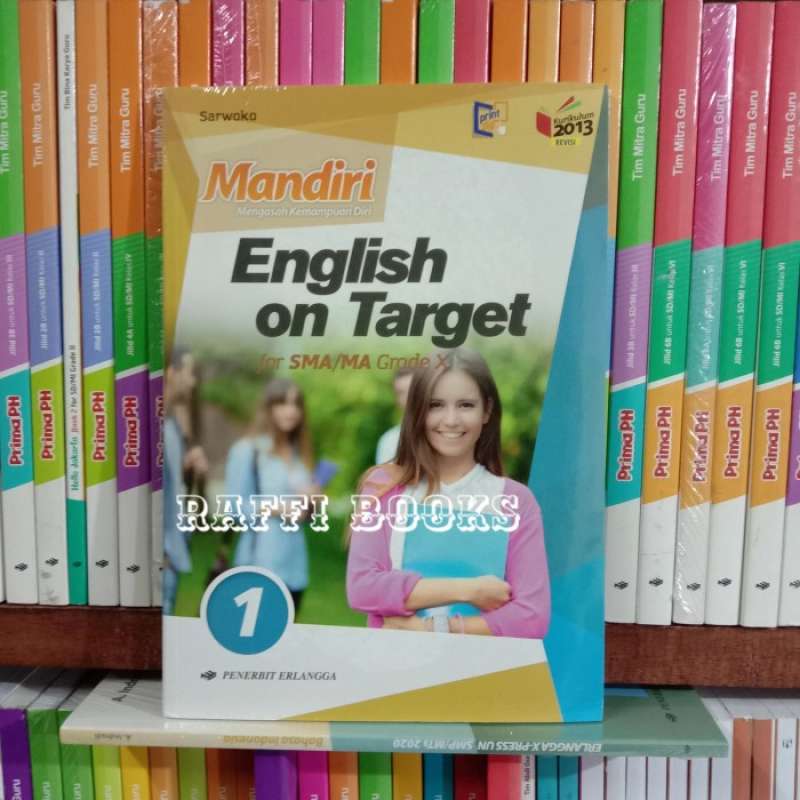 Promo Buku Mandiri English On Target Kelas 1 Sma Erlangga Diskon 23% Di Seller Emerald Store ...