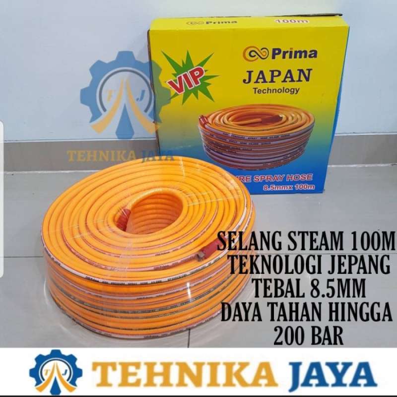 Jual Selang Steam PRIMA 100M Selang High Pressure Motor Mobil di Seller ...
